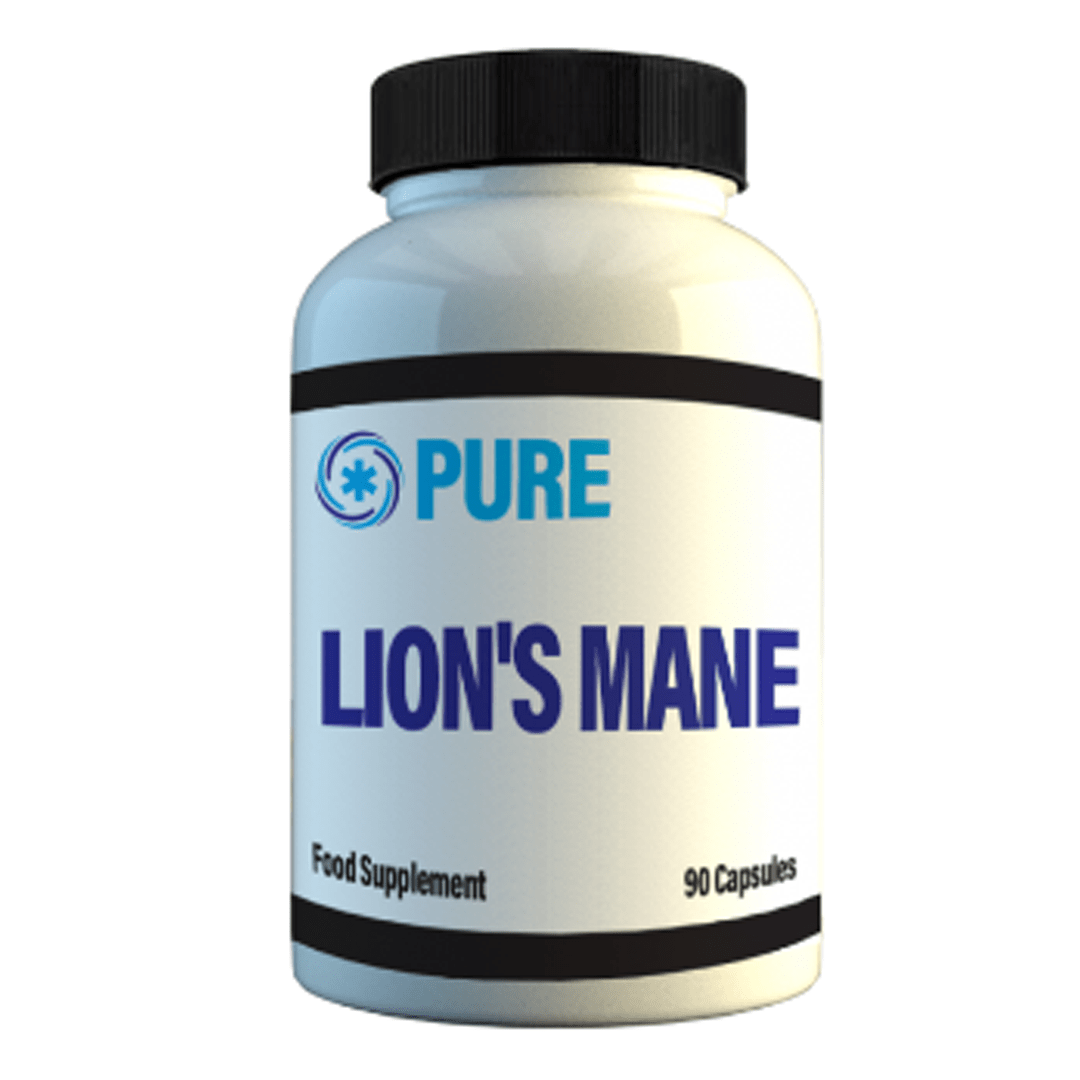 Pure Lions Mane 2000mg (90 Servings) - Supplement Mad