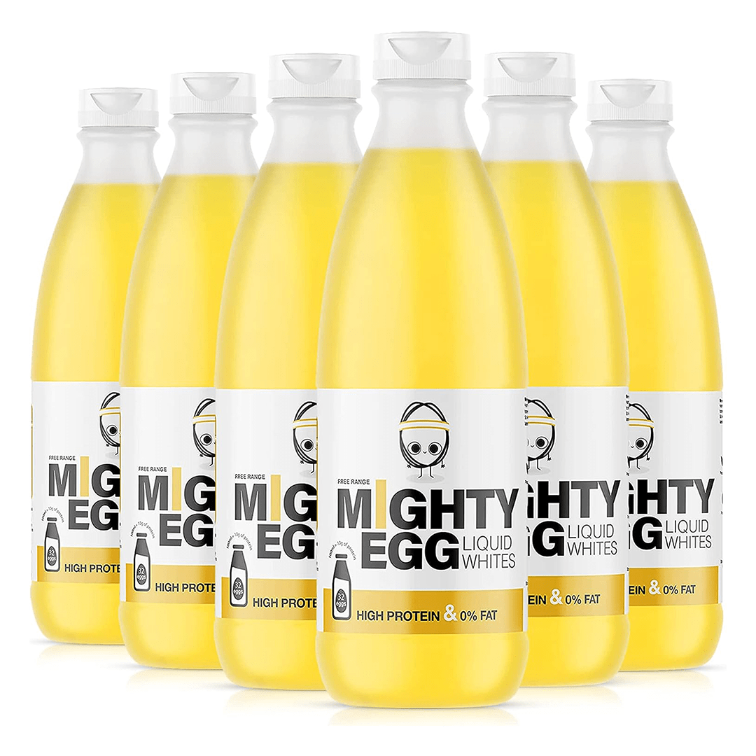Mighty Egg Liquid Egg Whites 1L - Supplement Mad