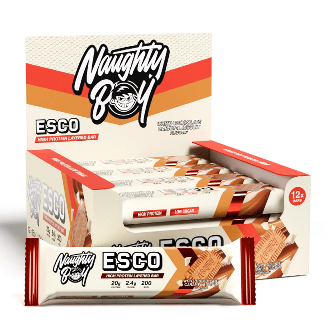 Naughy Boy 'ESCO' Protein Bar - Supplement Mad