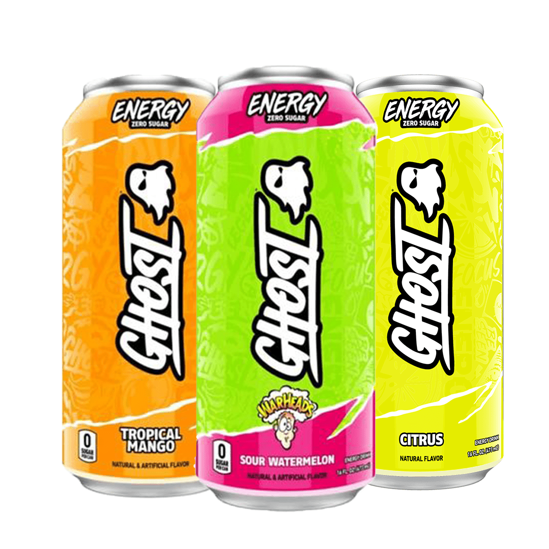 Ghost Energy Drink 455ml - Various Flavours - Supplement Mad UK